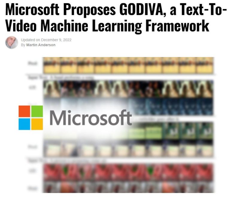 MICROSOFT GODIVA TEXT TO VIDEO - Ai Midjourney, Dall-E, Claude 2, Bing Ai, Chatgpt, Goodle Bard ...
